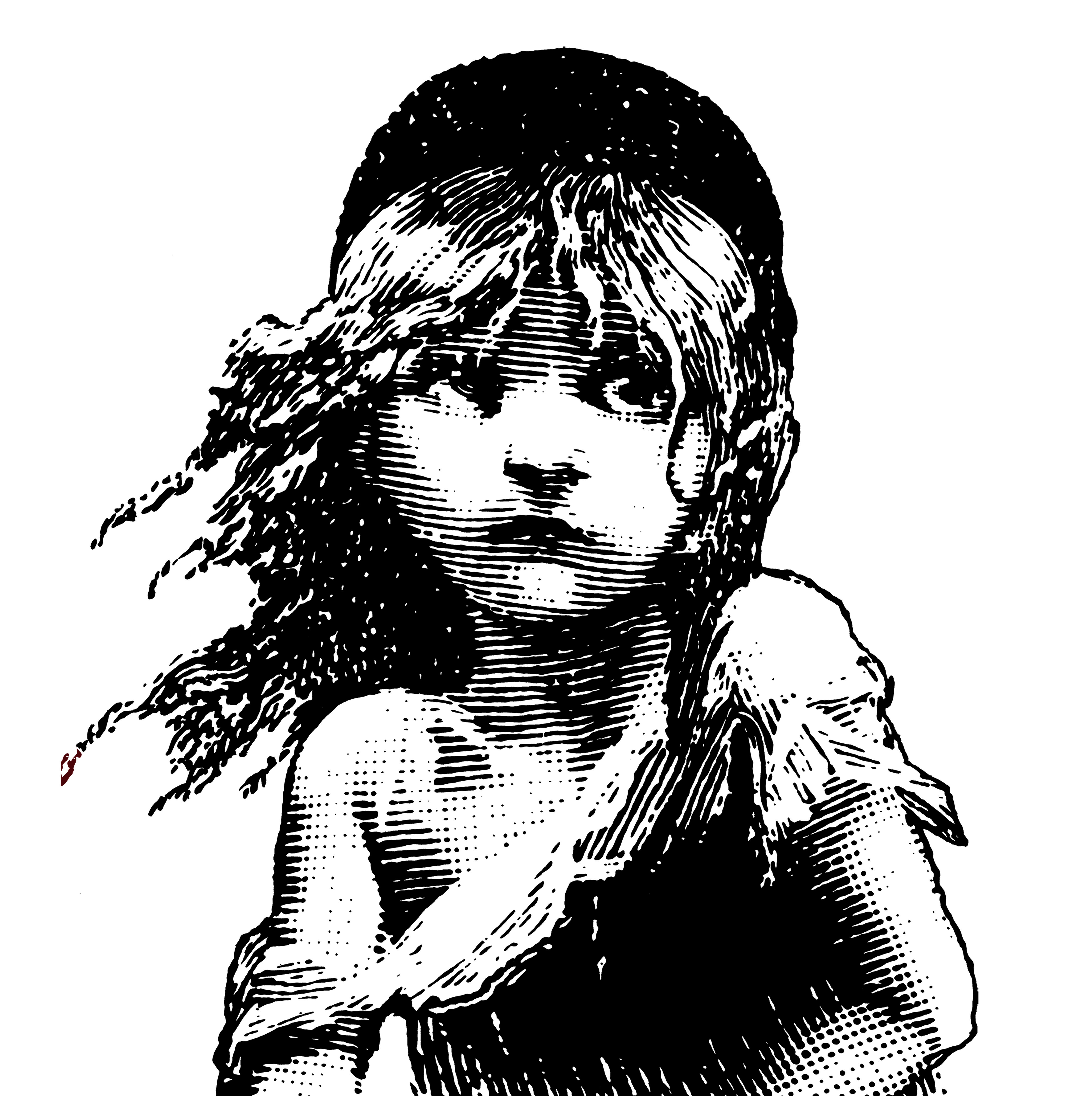 Cosette Les Miserables Drawing