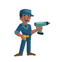 Gif Male Handyman