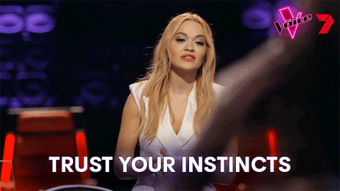 Trust-your-instincts GIFs - Get the best GIF on GIPHY