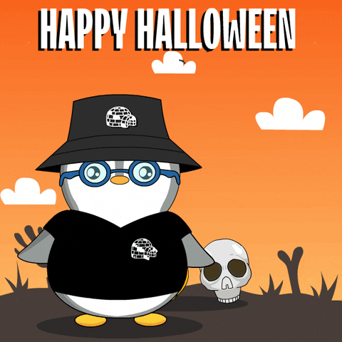 Happy Halloween by Pudgy Penguins | GIPHY