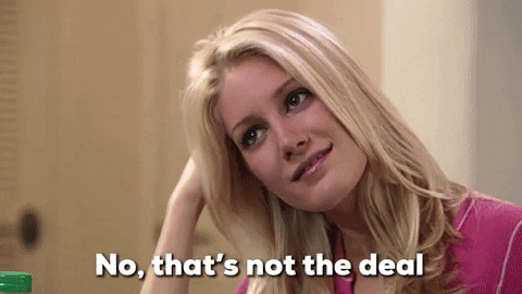 Not-the-deal GIFs - Get the best GIF on GIPHY