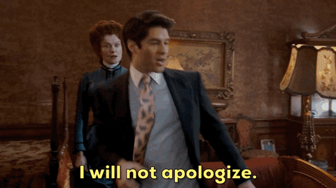 I Will Not Apologize GIFs - Get the best GIF on GIPHY