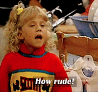 How Rude Gif Full House