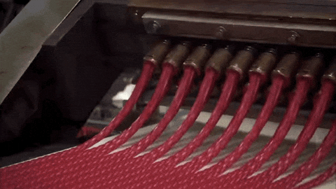 New trending GIF tagged food loop factory how… | Trending Gifs