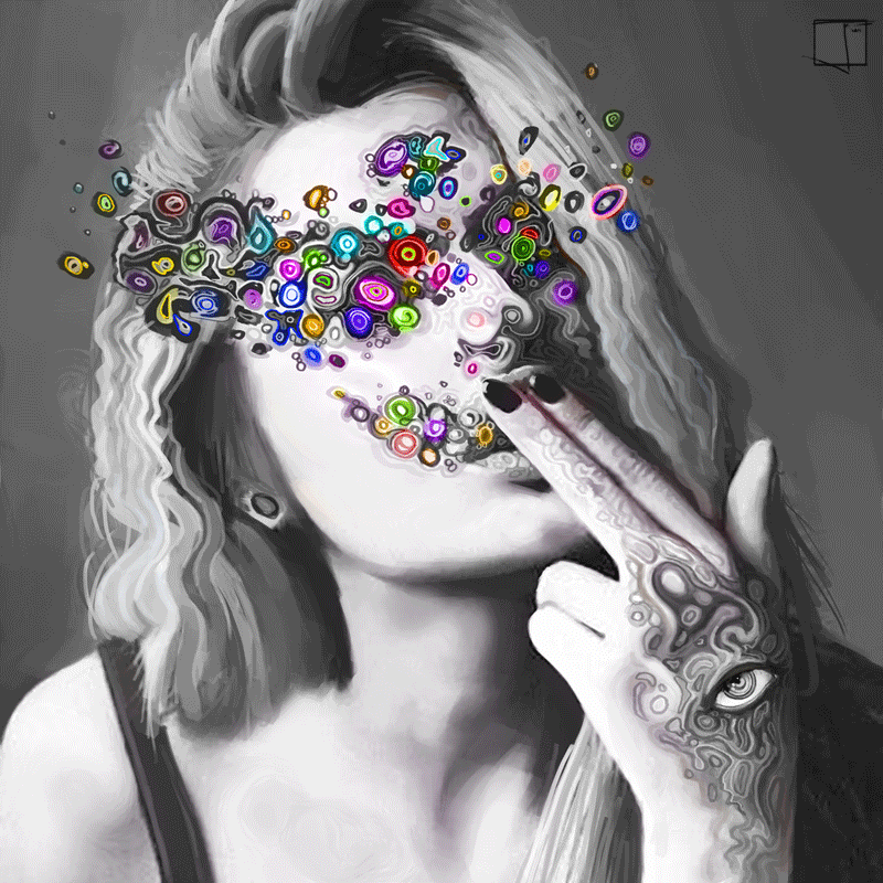 Hallucinating Spiritual Art GIF by Phazed - Find & Share on GIPHY