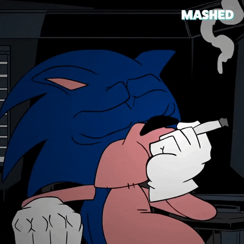 Sonic The Hedgehog Smoking GIF by Mashed - Find & Share on GIPHY
