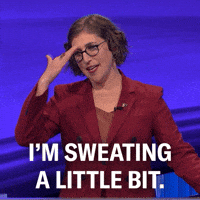 Nervous Sweating Animated Gif