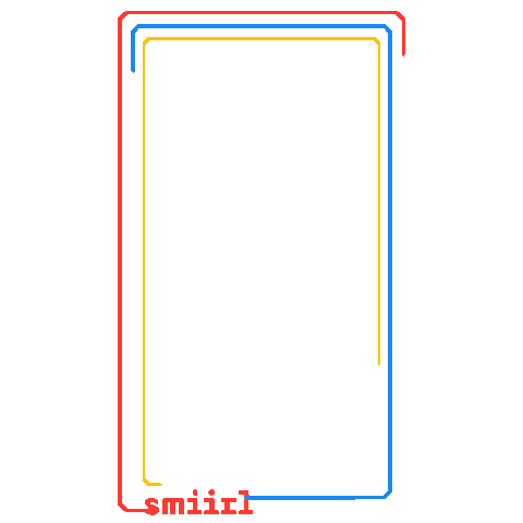 Neon Frame Sticker by smiirl for iOS & Android | GIPHY