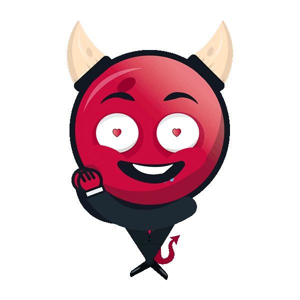Devil Love Sticker by Dsin Studio for iOS & Android | GIPHY