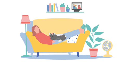 Home Relax GIF by Retail Trust - Find & Share on GIPHY