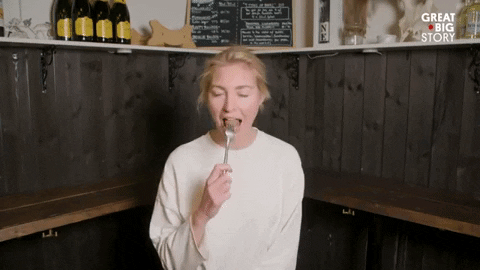 Lets Eat Eating GIF by Great Big Story - Find & Share on GIPHY