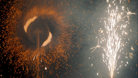 Firework Celebrate GIF by MASTERPIECE | PBS - Find & Share on GIPHY