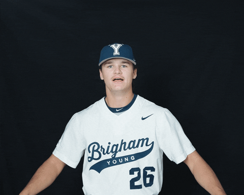 Lets Go Baseball GIF by BYU Cougars - Find & Share on GIPHY