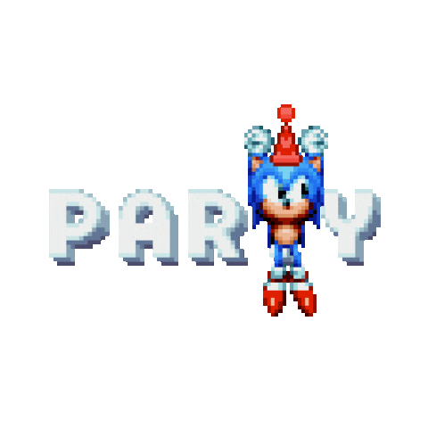 Happy Dance Sticker by Sonic the Hedgehog for iOS & Android | GIPHY