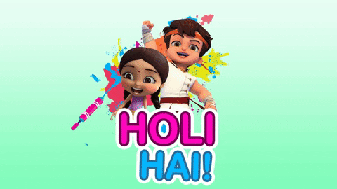 Holi Festival Rangoli GIF - Find & Share on GIPHY