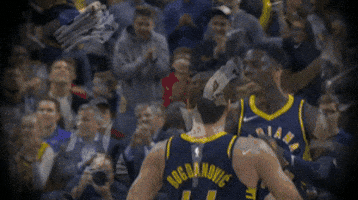 Happy Indiana Pacers GIF by NBA - Find & Share on GIPHY