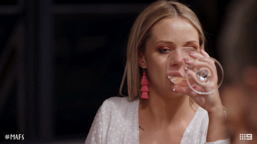 Drinks Mafs GIF by Married At First Sight Australia - Find & Share on GIPHY