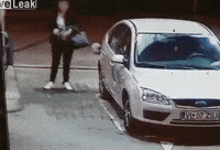 Funny Gifs Stickman Gas Station