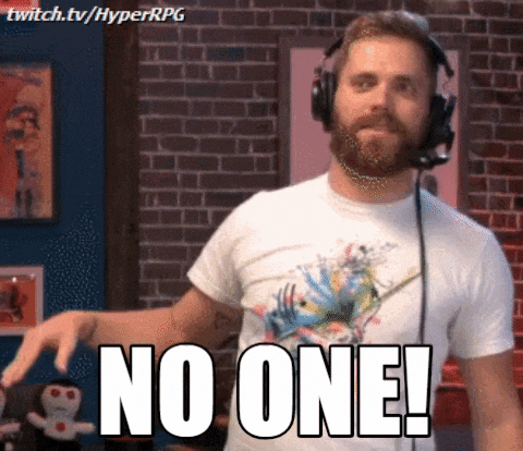 No Way Reaction GIF by Hyper RPG - Find & Share on GIPHY