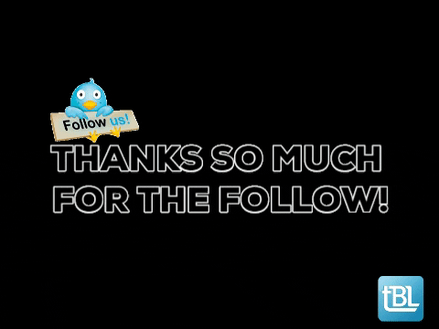 Thank You For Following Me GIFs - Get the best GIF on GIPHY