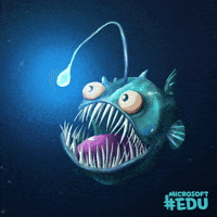 Animated School Of Fish Gif