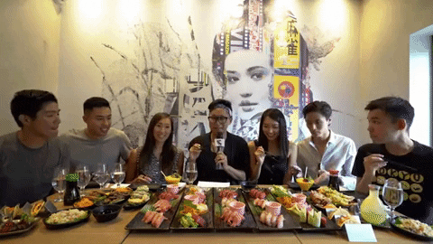 Asian Eat GIF by gunnarolla - Find & Share on GIPHY