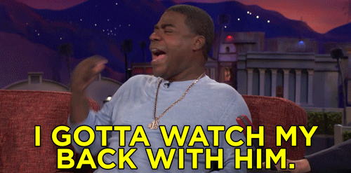 I Gotta Watch My Back GIFs - Get the best GIF on GIPHY