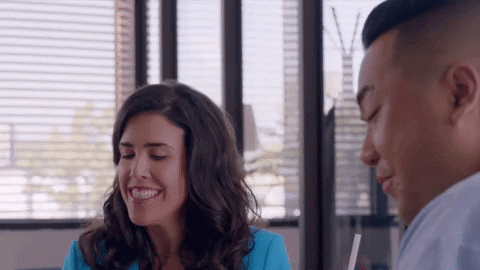 Peek-over-shoulder GIFs - Get the best GIF on GIPHY