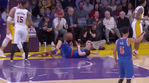 New York Knicks Nod GIF by NBA - Find & Share on GIPHY