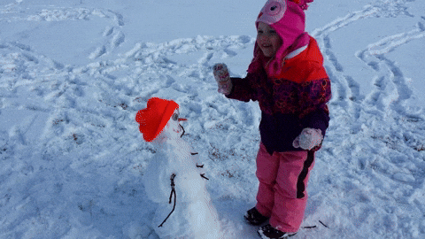 Snowman Beheading GIF by America's Funniest Home Videos - Find & Share ...