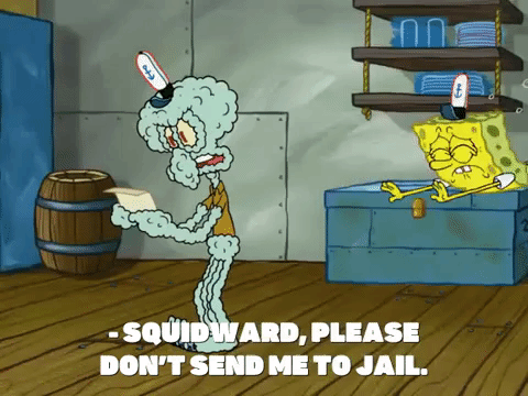 Season 8 Restraining Spongebob GIF by SpongeBob SquarePants - Find ...
