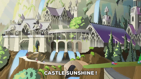 Castle Sunshine GIFs - Get the best GIF on GIPHY
