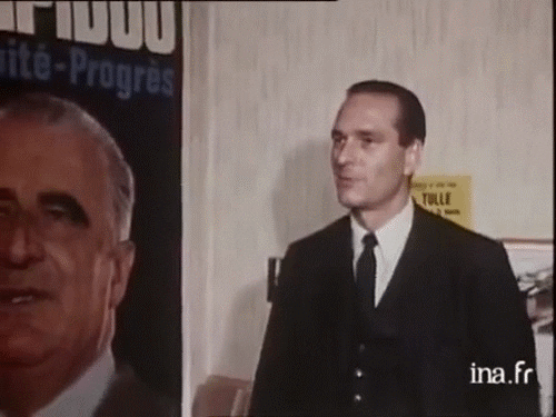 Jacques Chirac Archive GIF by franceinfo - Find & Share on GIPHY