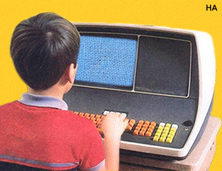 Vintage Computer GIF by Harmonie Aupetit - Find & Share on GIPHY