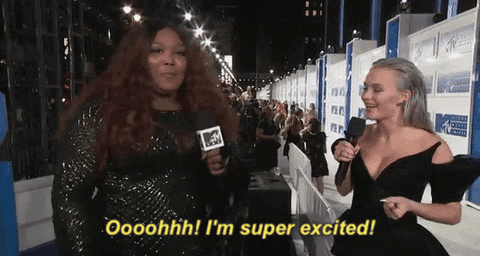 Overly Excited Gif