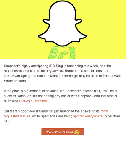 Snapchat-ipo GIFs - Get the best GIF on GIPHY