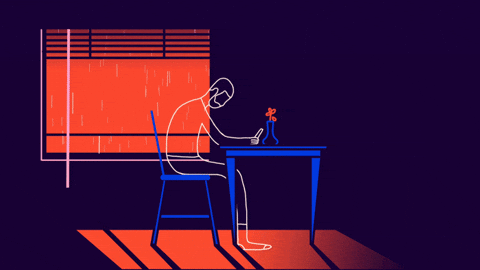 Sad Art GIF by Carmel Gatchalian - Find & Share on GIPHY