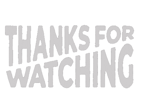 Thanks For Watching Animated Gif