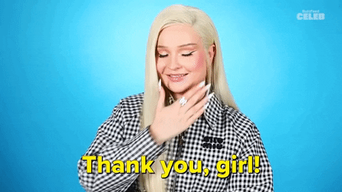 Thank-you-girl GIFs - Get the best GIF on GIPHY