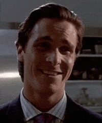 Patrick Bateman Dance Gif