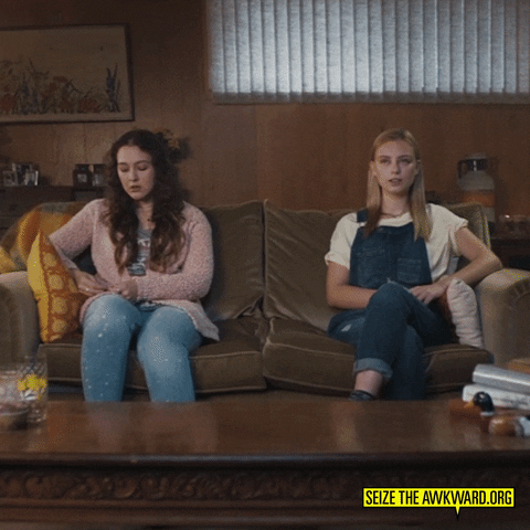 Awkward Comforting Gif