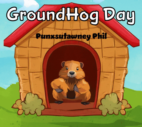 Groundhog Day GIFs on GIPHY - Be Animated