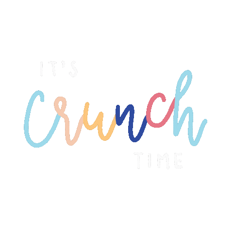 Crunch Time Sticker by Crunch by Nuffnang for iOS & Android | GIPHY