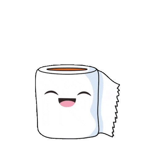Toilet Paper Sticker for iOS & Android | GIPHY