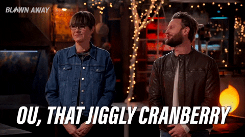 Cranberry Sauce Christmas GIF by Blown Away - Find & Share on GIPHY