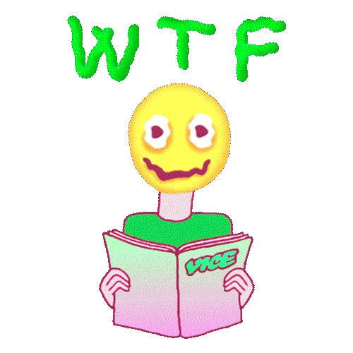 Sick Sad World Wtf Sticker by VICE En Español for iOS & Android | GIPHY
