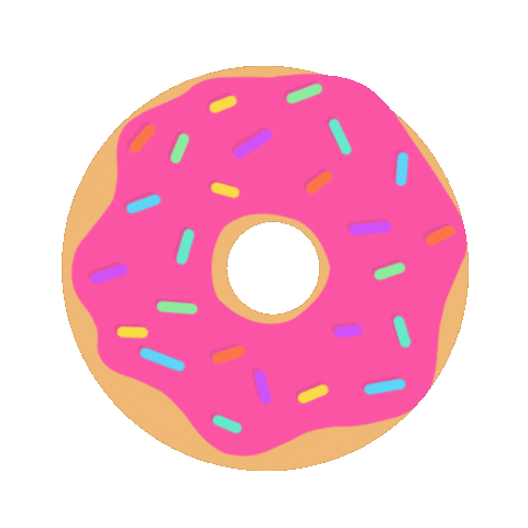 Dunkin Donuts Donut Sticker for iOS & Android | GIPHY