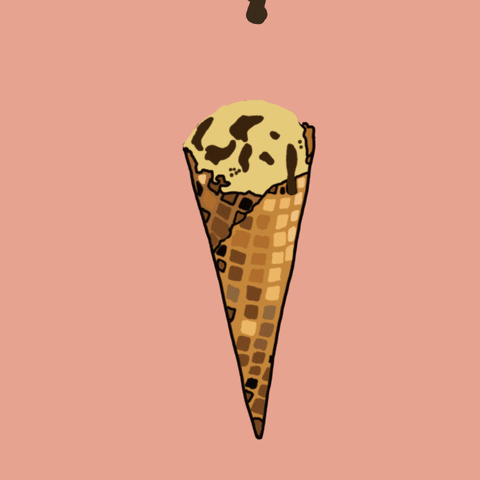 Eiswaffel GIF by Leofine - Find & Share on GIPHY