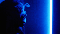 Animated Blue Smoke Gif