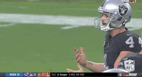 Las Vegas Raiders Football GIF by NFL - Find & Share on GIPHY